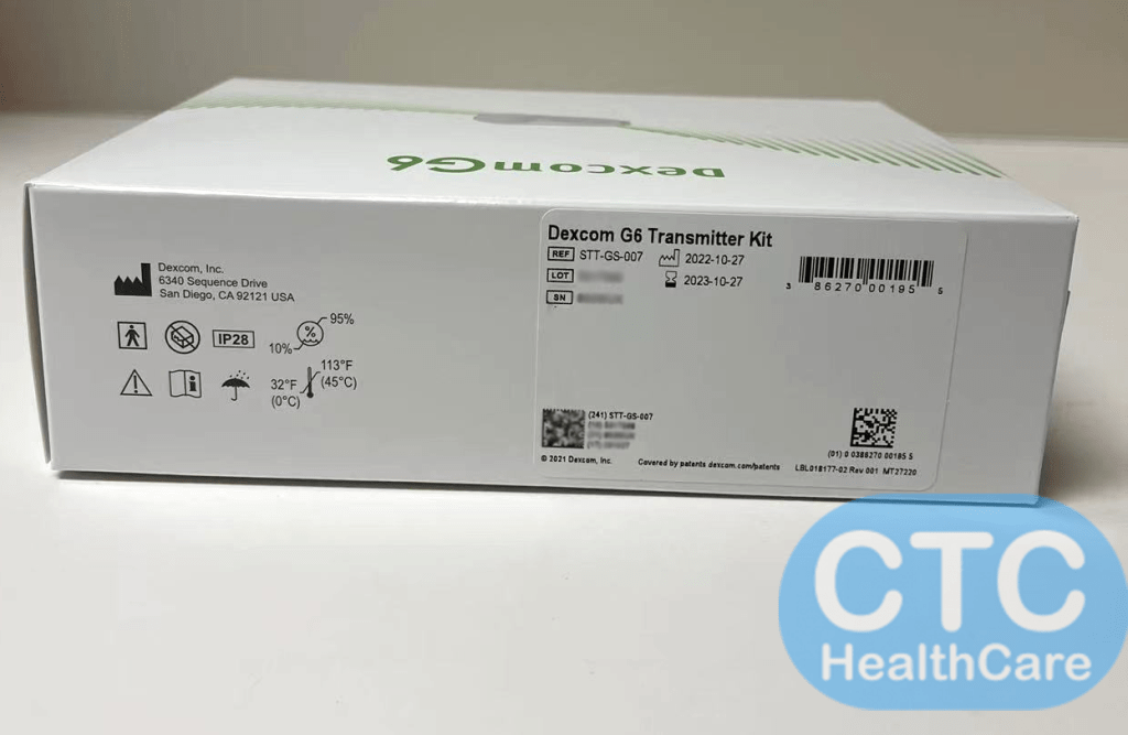 Dexcom G6 Retail Transmitter Kit Stt-gs-007 - CTC Health