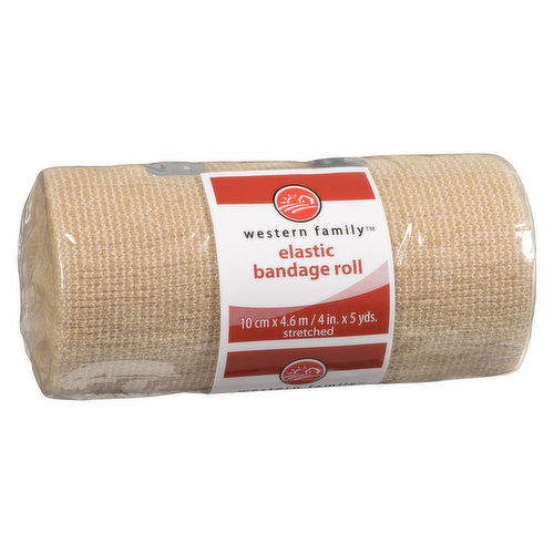 Elastic Bandage Roll by Western Family - CTC Health