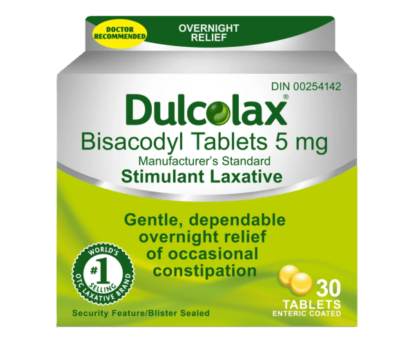 Dulcolax Laxative Tablets 5mg, 30 Tablets - CTC Health