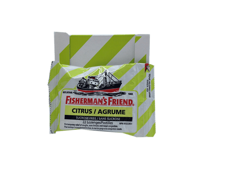 Fisherman’s Friend Sucrose-Free Citrus Lozenges, 22 Count - CTC Health