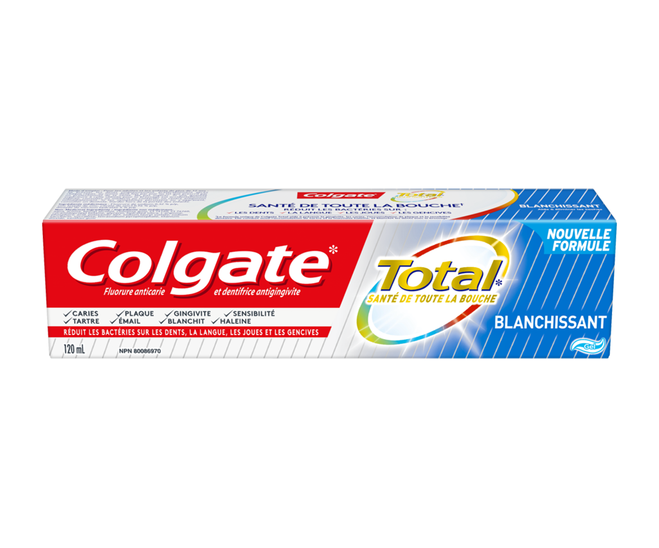 Colgate Total Whitening Toothpaste, 120 ml - CTC Health