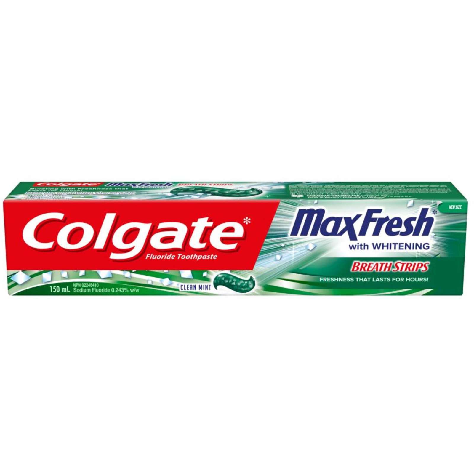 Colgate Max Fresh With Mini Breath Strips Toothpaste 150ml - CTC Health