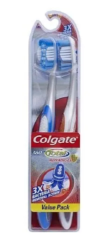 Colgate 360 Surround Soft Toothbrush Twin Pack (2/PK) - CTC Health