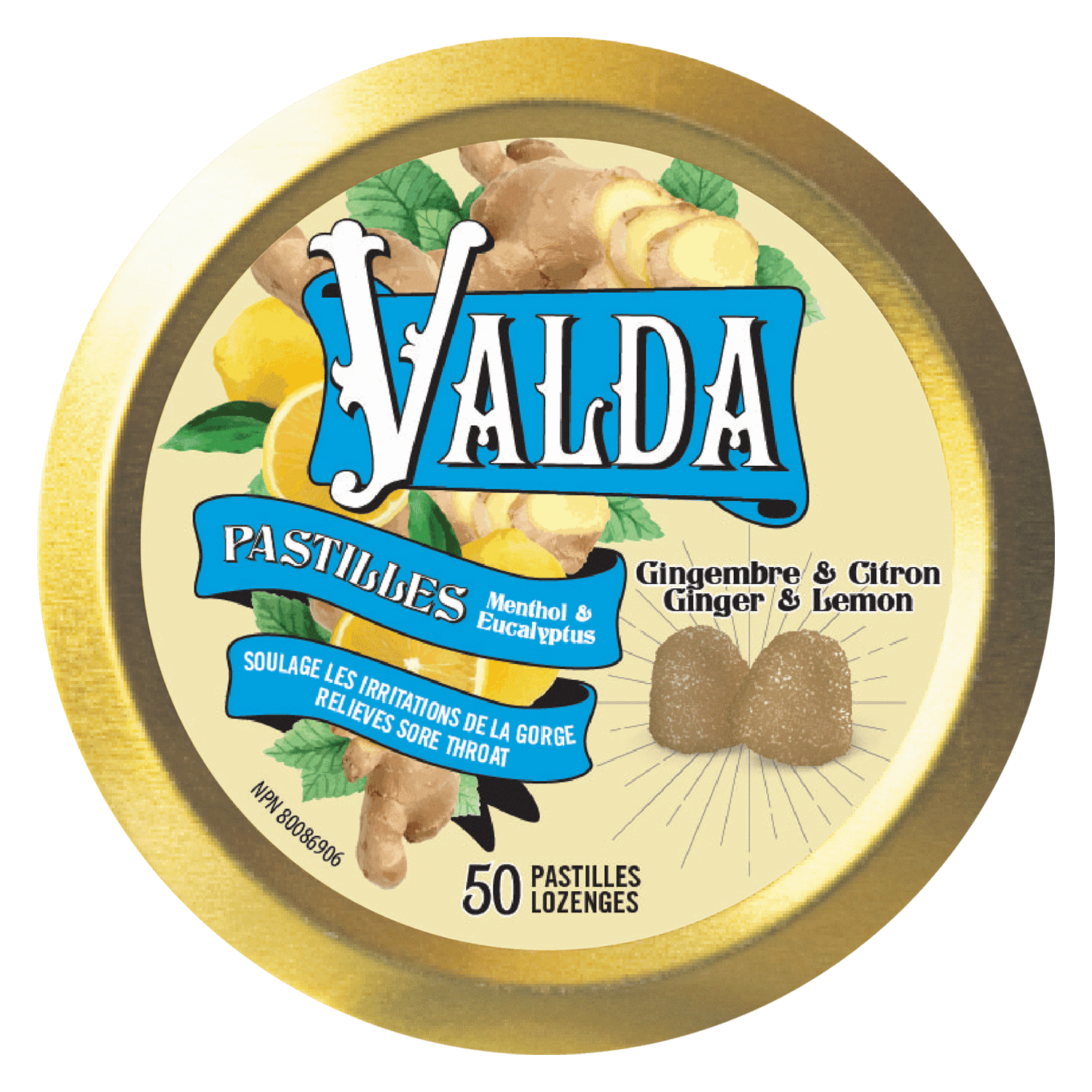 Valda Lozenges Menthol/Eucalyptus Sugar-Free Sache – CTC Health