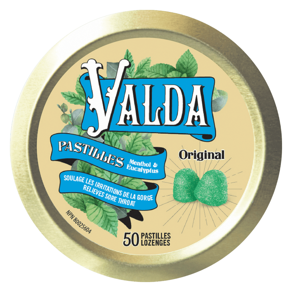 Menthol Lozenges - Regular - 50 Lozenges - CTC Health