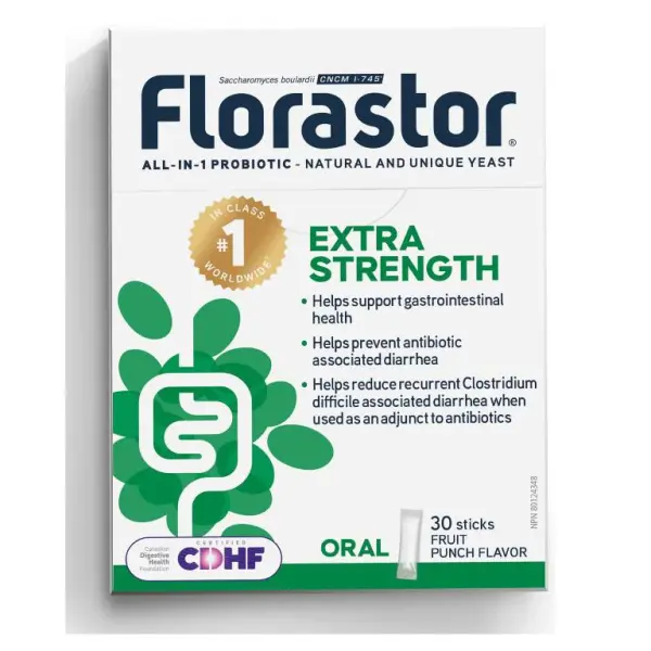 Florastor Extra Strength Sachet 30ea, 10 Billion CFU - CTC Health