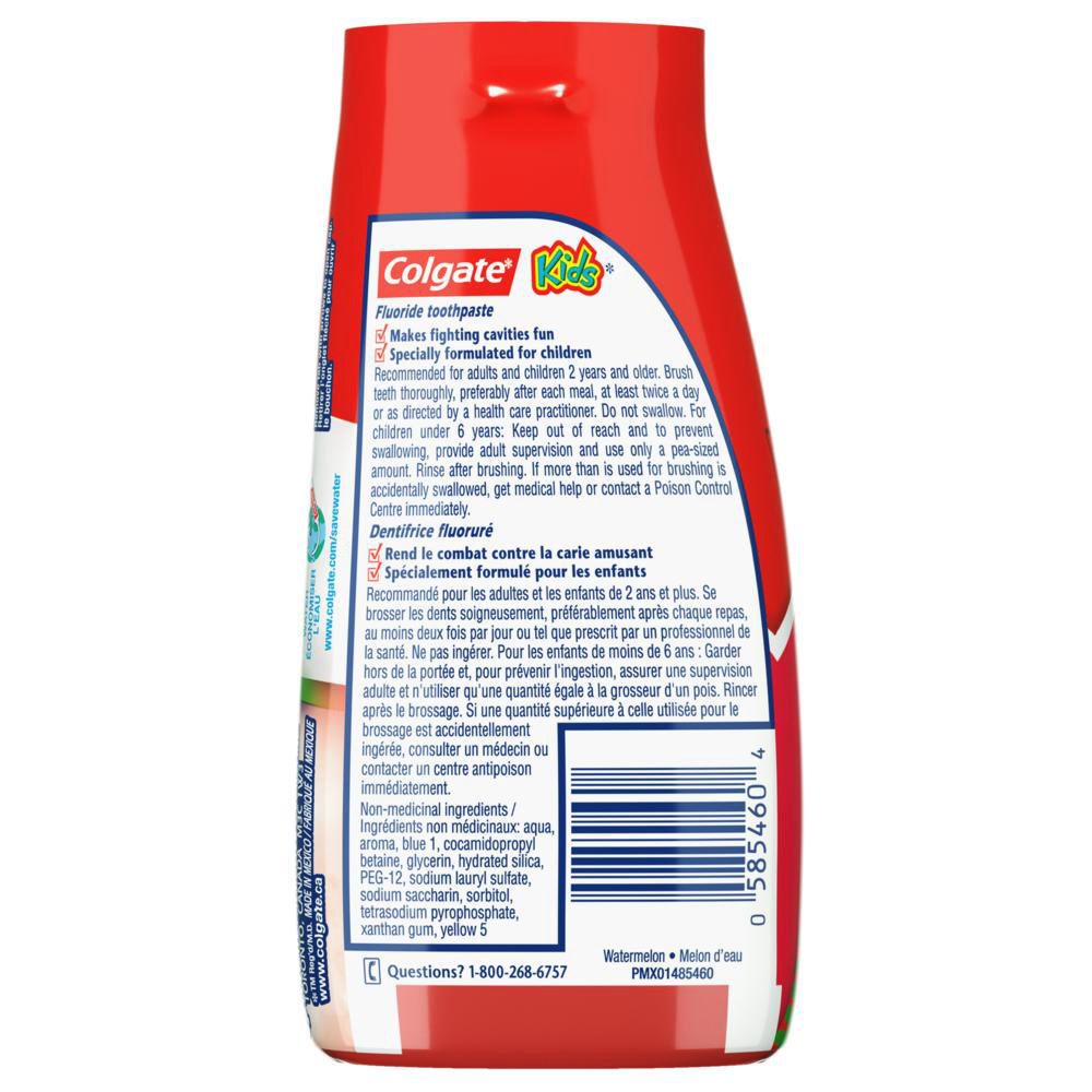Colgate Liquid Gel 2-in-1 Kids Watermelon Toothpaste And Mouthwash ...