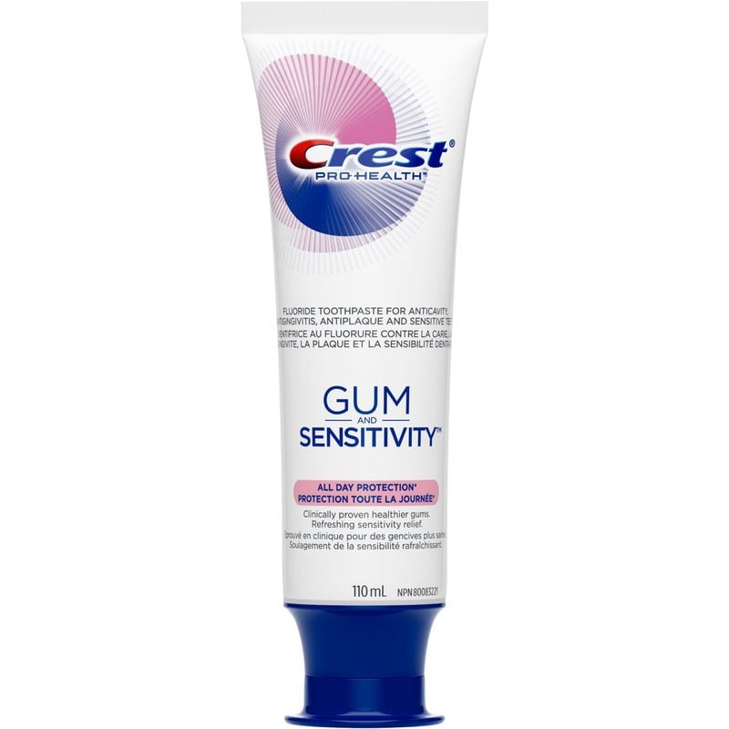 Crest Gum and Sensitivity Toothpaste - All Day Protection, 110 mL - CTC ...