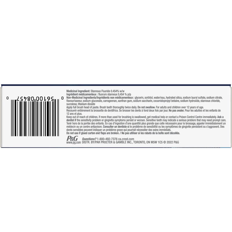 Crest Pro-Health Densify Toothpaste - Actively Rebuilds Tooth Density ...