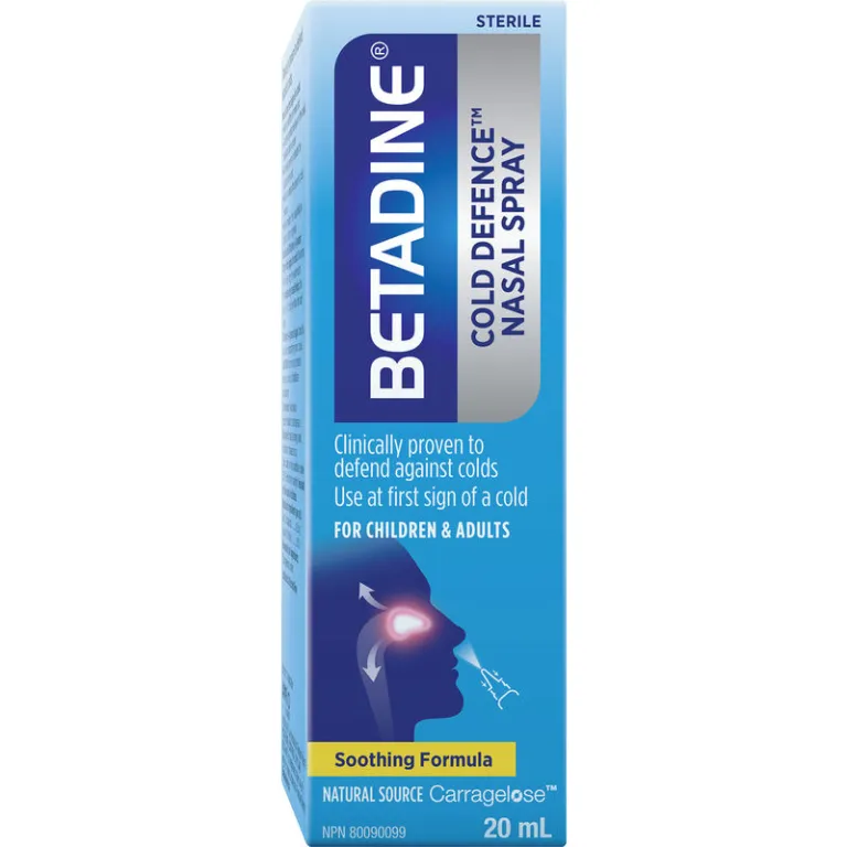 BETADINE® Cold Defence™ Nasal Spray - 20ml - CTC Health