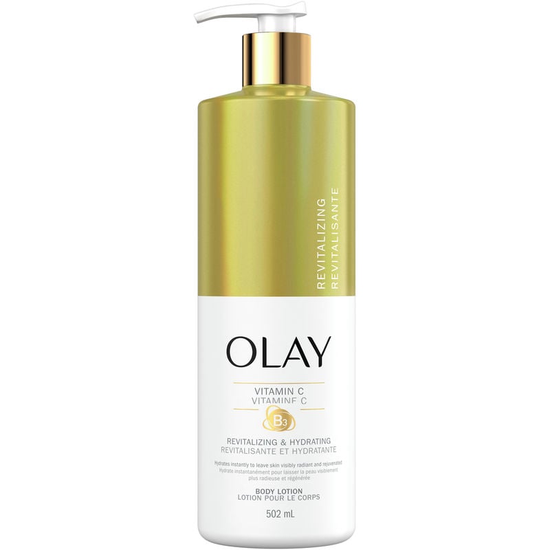Olay Revitalizing & Hydrating Hand and Body Lotion with Vitamin C, 502 ...