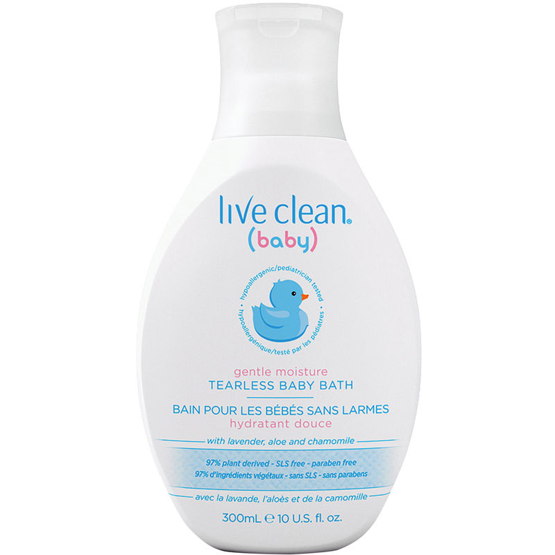 Live Clean Baby Gentle Moisture Tearless Baby Wash 300 mL - CTC Health