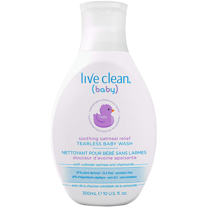 Live Clean Baby Soothing Oatmeal Relief Tearless Baby Wash - CTC Health