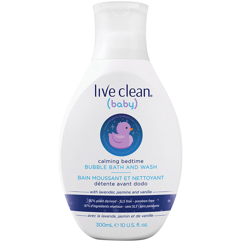 Live Clean Baby Calming Bedtime Bubble Bath and Wash - CTC Health