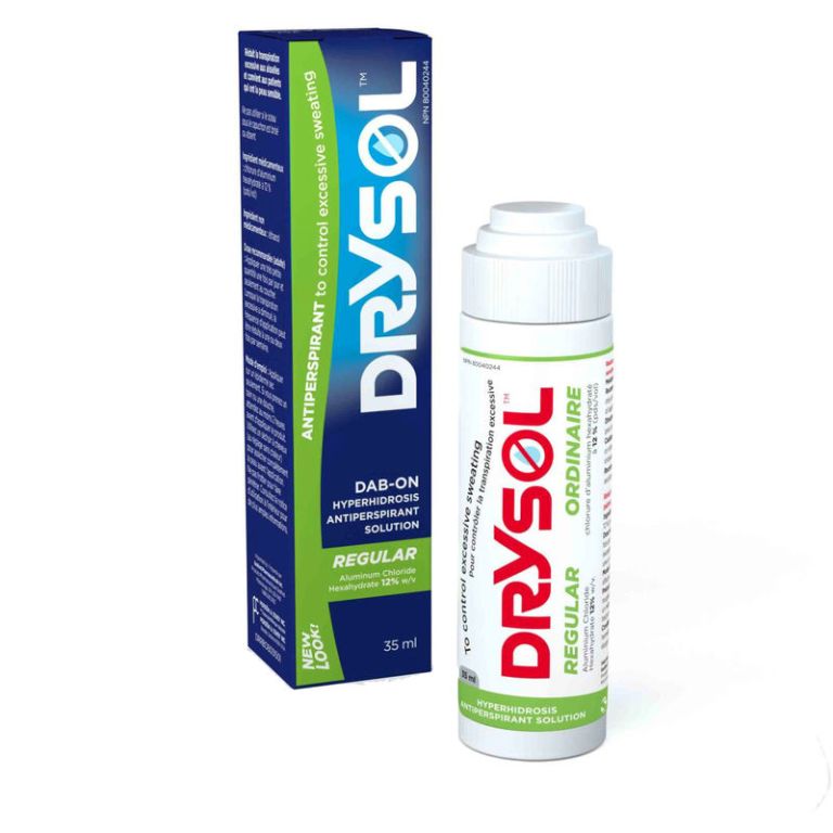 DRYSOL Dab-O-Matic Regular Antiperspirant 12% 35 mL - CTC Health