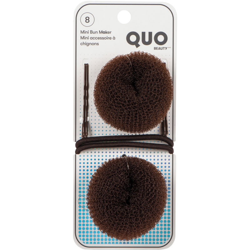 Quo Beauty Sml Bun Maker Kit - Brown - CTC Health
