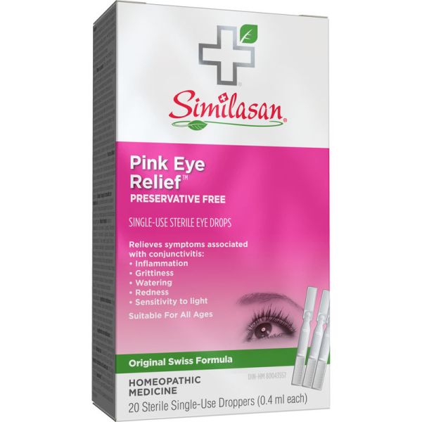 Similasan Pink Eye Relief™ Monodose 20 x 0.45ml - CTC Health