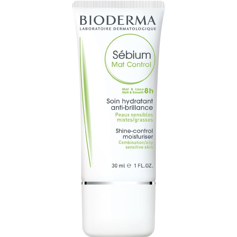 Bioderma Sebium Mat Control - Shine-Control Moisturizer for Oily Skin ...