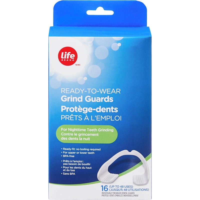Life Brand Ready to Wear Grind Guards 16 ea - CTC Health