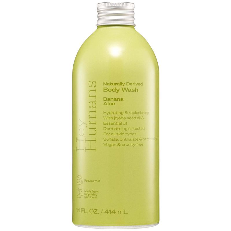 Hey Humans Sulfate-Free, Naturally Derived Body Wash – Banana Aloe 14 ...
