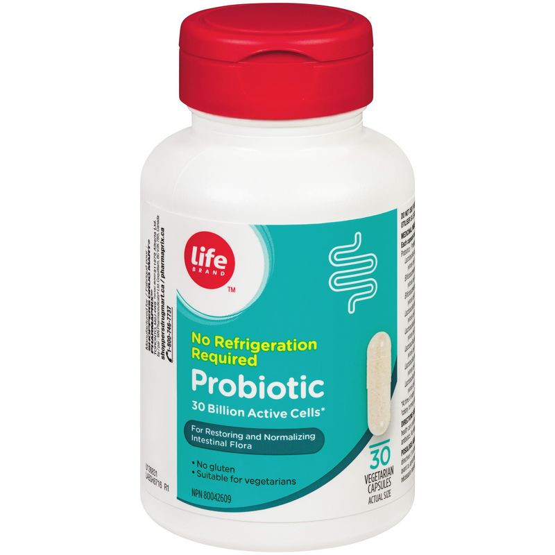 Life Brand Probiotic 30 Billion Active Cells* 30 Capsules - CTC Health