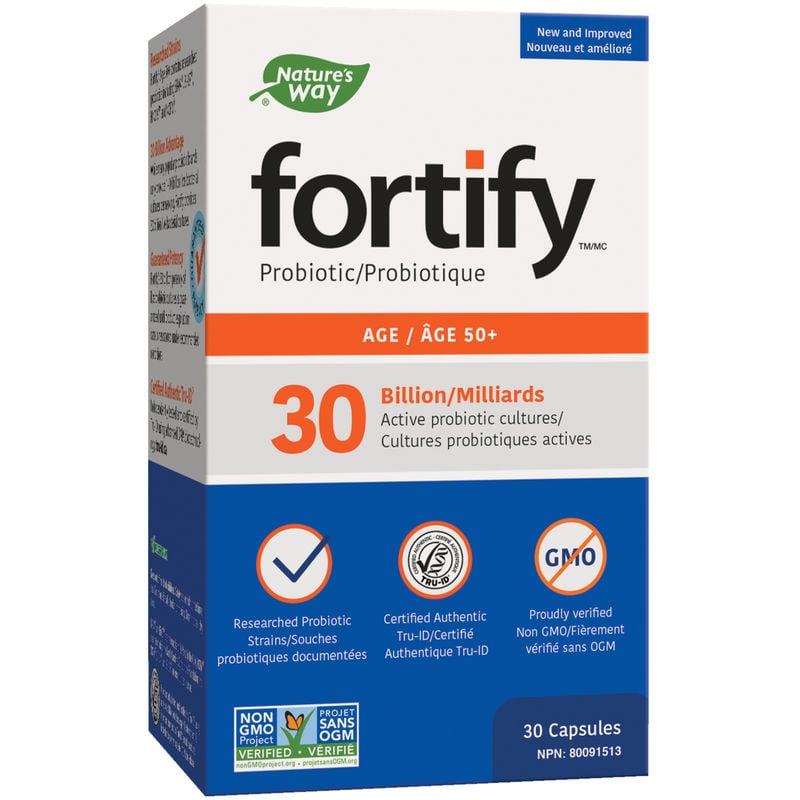 Fortify Probiotic 50+ 30 Capsules - CTC Health