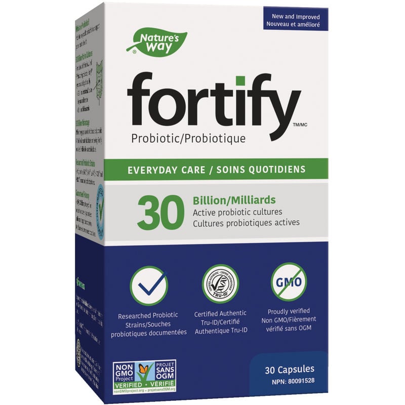 Fortify Everyday Care Probiotic 30 Capsules - CTC Health
