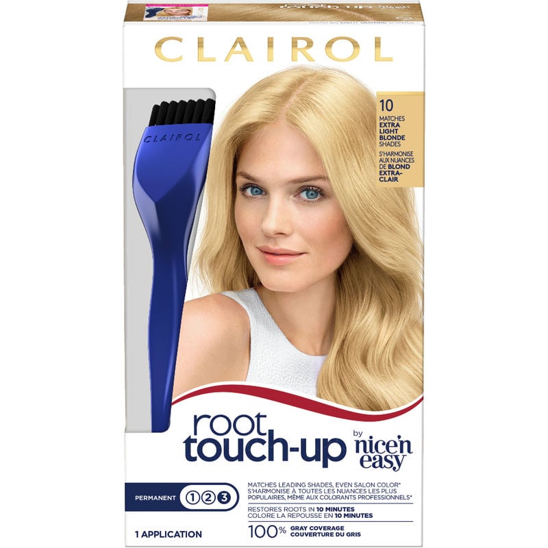 Clairol Root Touch-Up Permanent Root Color - Extra Light Blonde (#10 ...