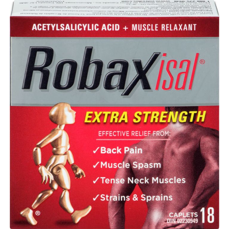 Robaxisal Extra Strength 18 Count - CTC Health