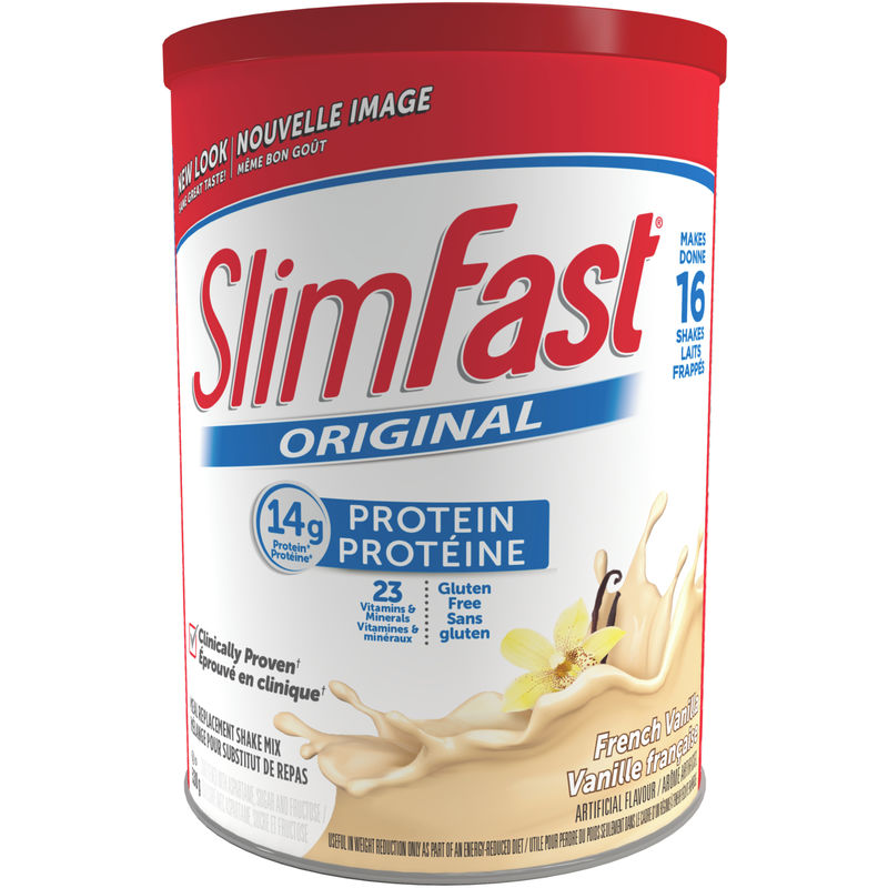 SlimFast Original Powder Meal Replacement Shake Mix with 14g of Protein ...