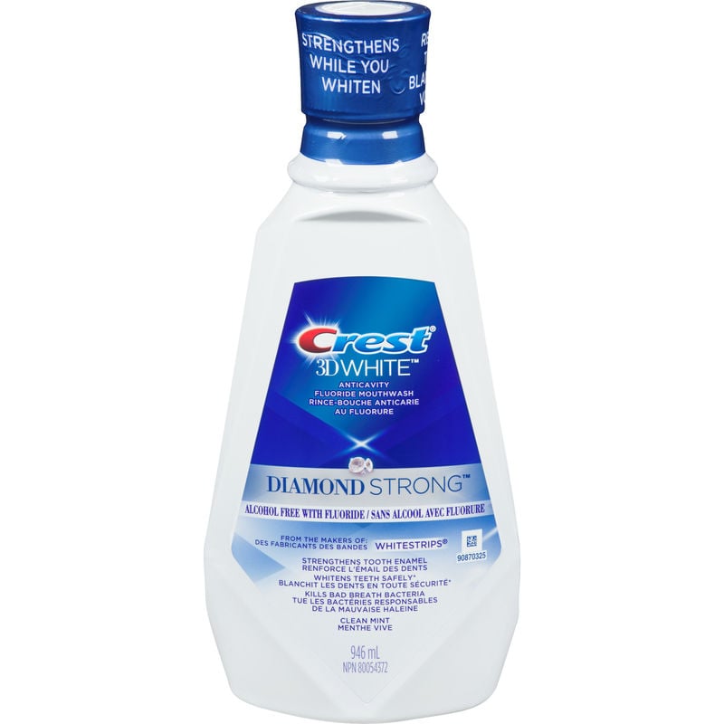 Crest 3D White Diamond Strong Mouthwash, 946 mL - CTC Health