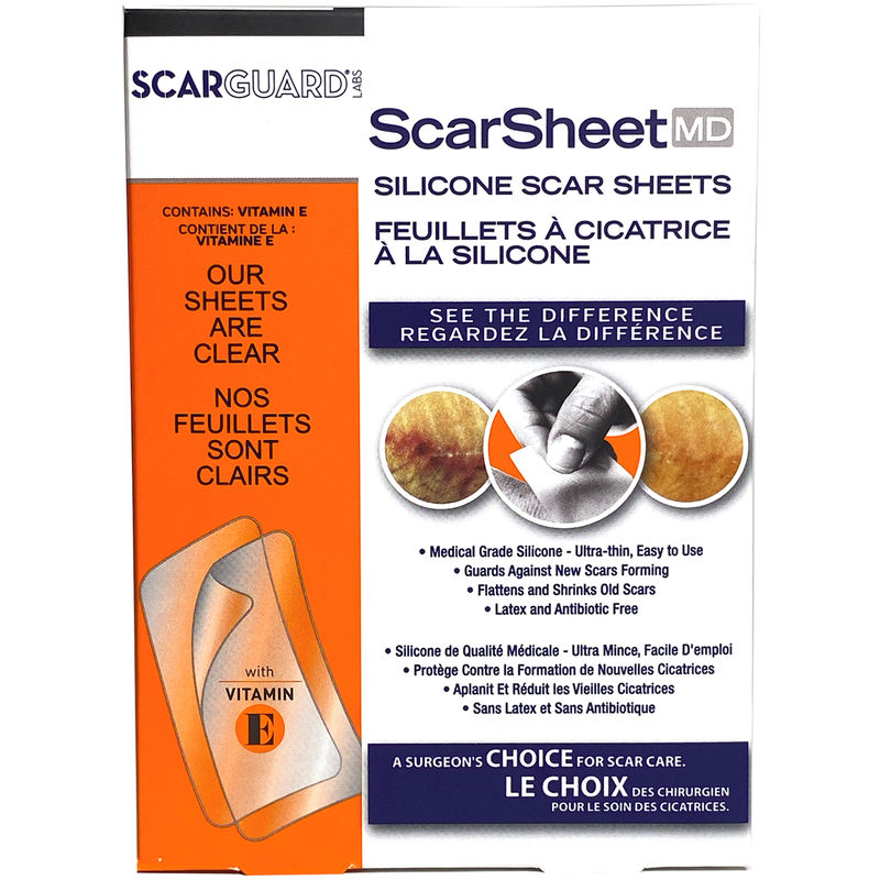 Scarguard Silicone Gel Sheets 21 PK - CTC Health