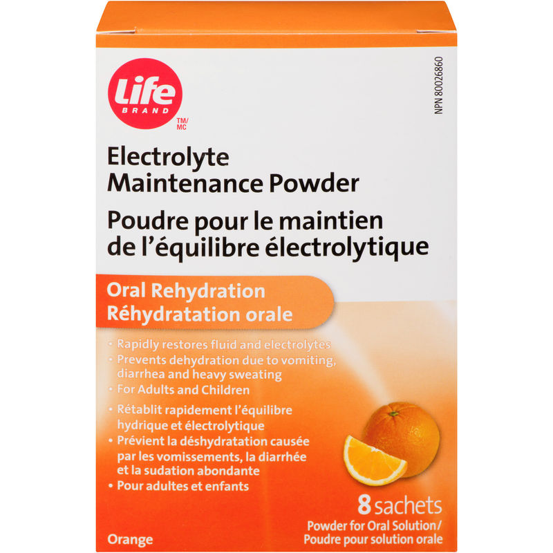 Life Brand Electrolyte Maintenance Powder - Berry 8 Count - CTC Health