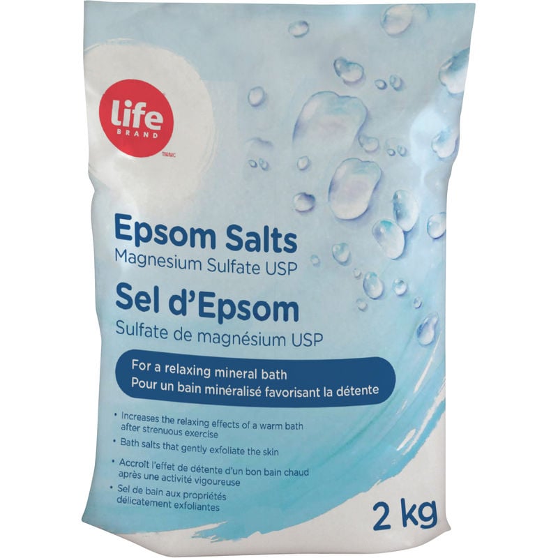 Life Brand LB Epsom Salts 2kg & 6kg - CTC Health