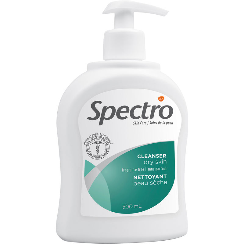 Spectro Fragrance-Free Facial Cleanser for Dry Skin 500 mL - CTC Health