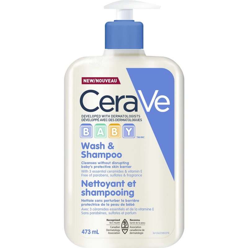 CeraVe Baby Wash & Shampoo 473mL - CTC Health
