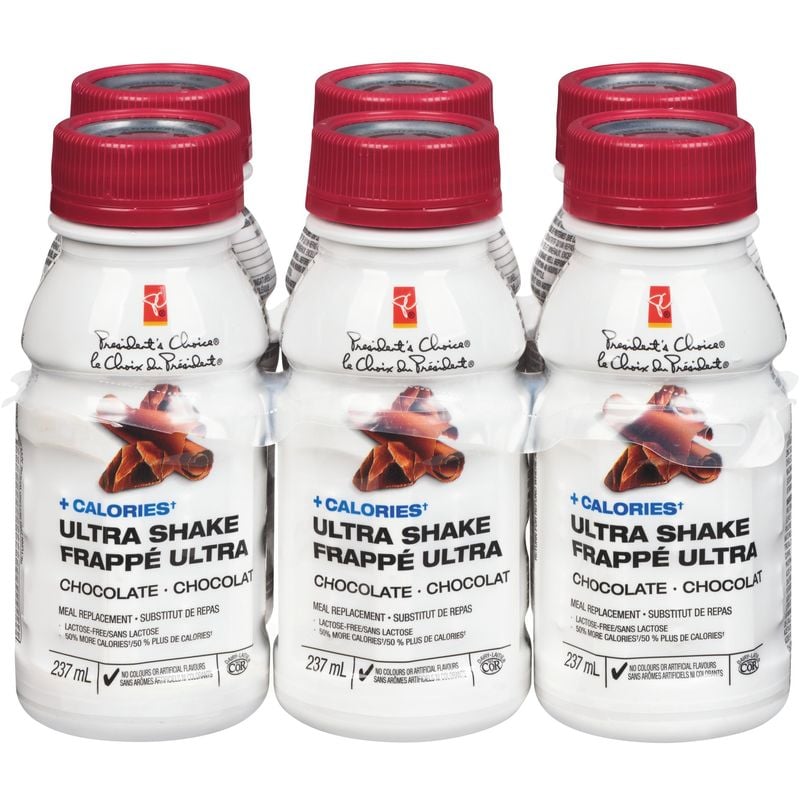 PC Ultra Shake Plus Calories Meal Replacement 6 PK - CTC Health