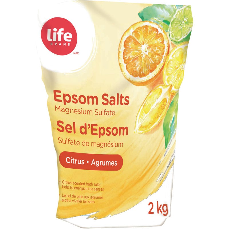 Life Brand LB Epsom Salts Citrus 6 KG - CTC Health