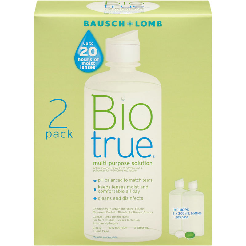 Biotrue Multi-Purpose Solution Twin Pack 600 mL - CTC Health
