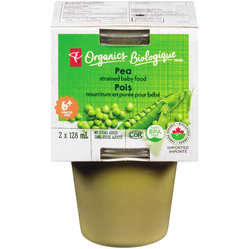 PC Organics Pea 256 mL - BPA Free, No Sugar Added - CTC Health