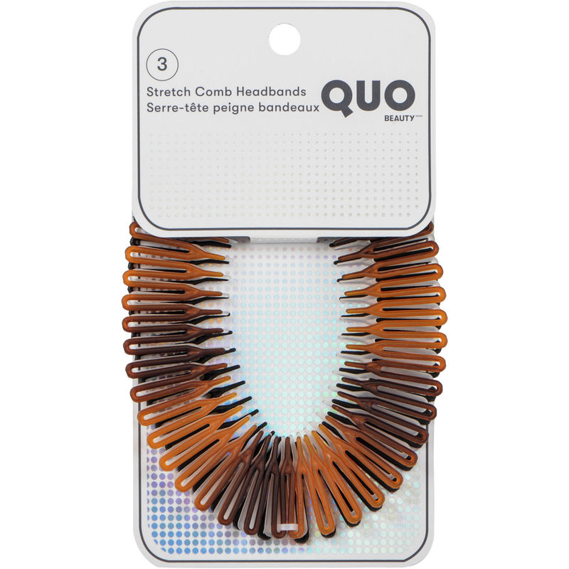 Quo Beauty Stretch Combs 3 ea - CTC Health