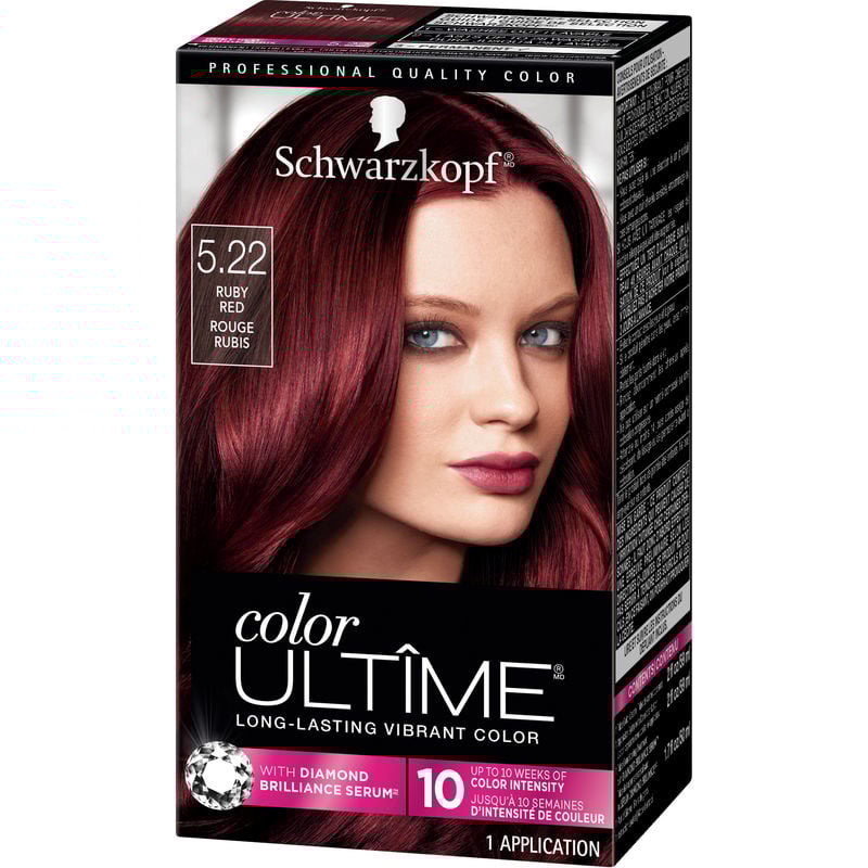 Schwarzkopf Color Ultime 5.22 Ruby Red Hair Dye - CTC Health