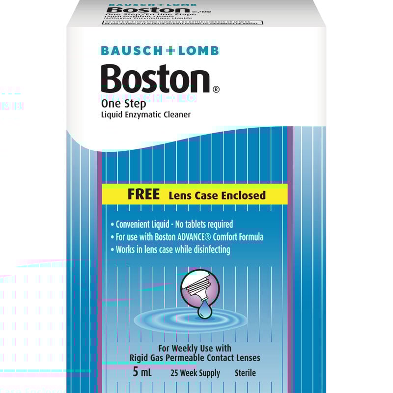 Boston One Step Liquid Enzymatic Cleaner for RGP Contact Lenses - CTC ...