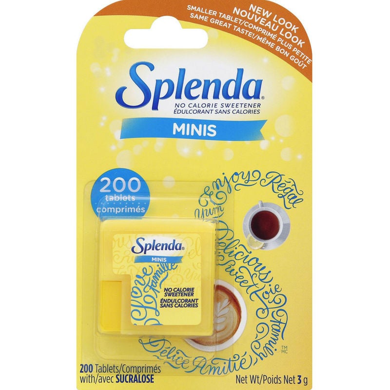 Splenda No Calorie Sweetener Minis 200 Count - CTC Health