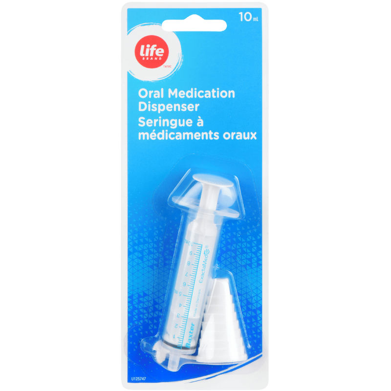 Life Brand Oral Med Dispenser 10ml - Safe and Precise Medication ...