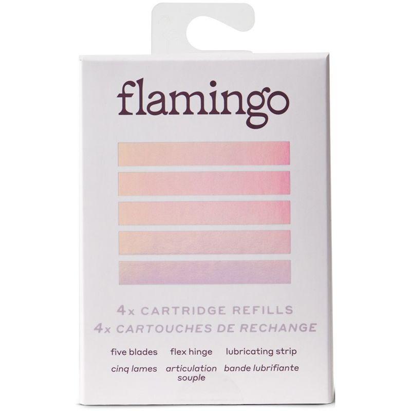 Flamingo Razor Blades - 4 Count - CTC Health