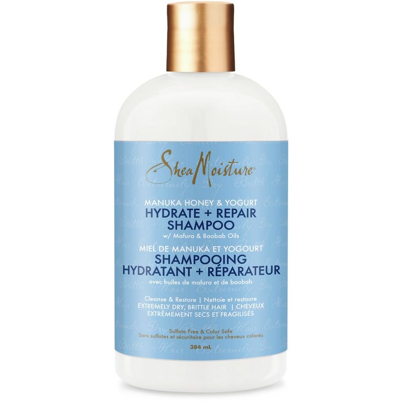 SheaMoisture Hydrate + Repair Manuka Honey & Yogurt Shampoo for ...