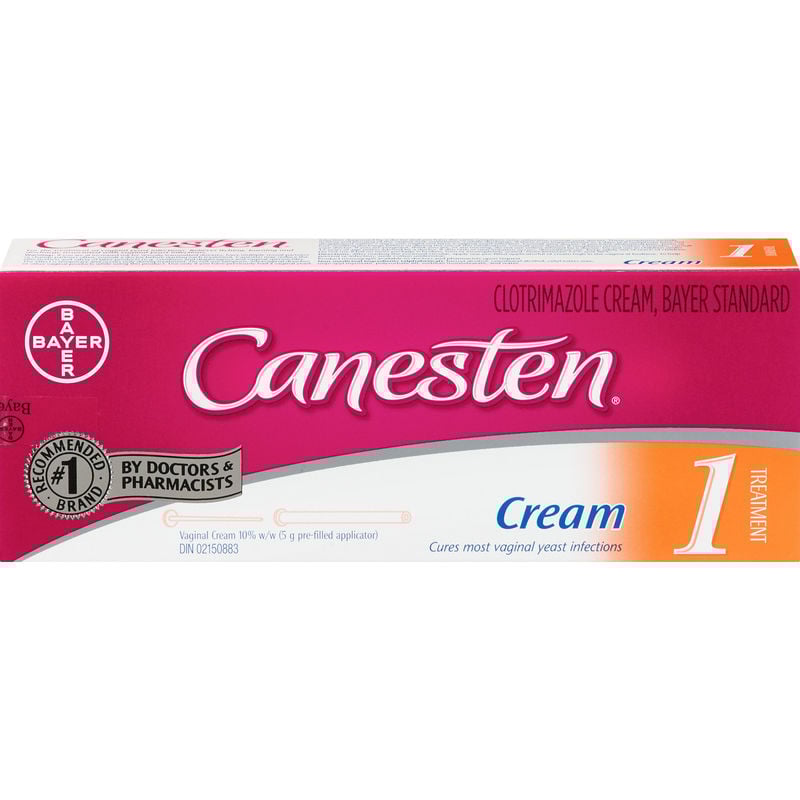 CANESTEN® 1 Day Internal Cream for Yeast Infection, 1 Treatment 5 g ...