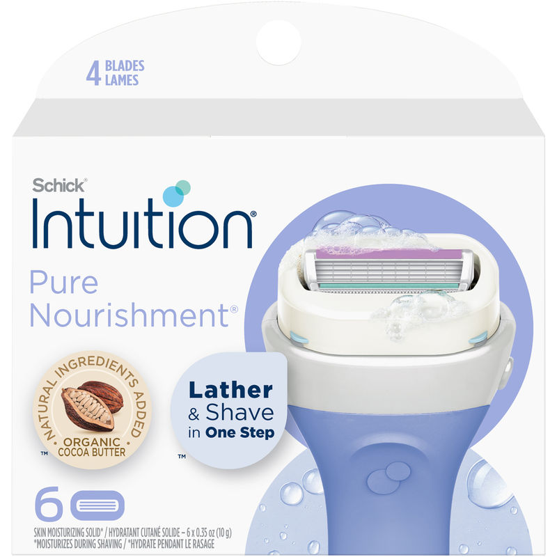 Schick Intuition Pure Nourishment Womens Razor Refills - CTC Health