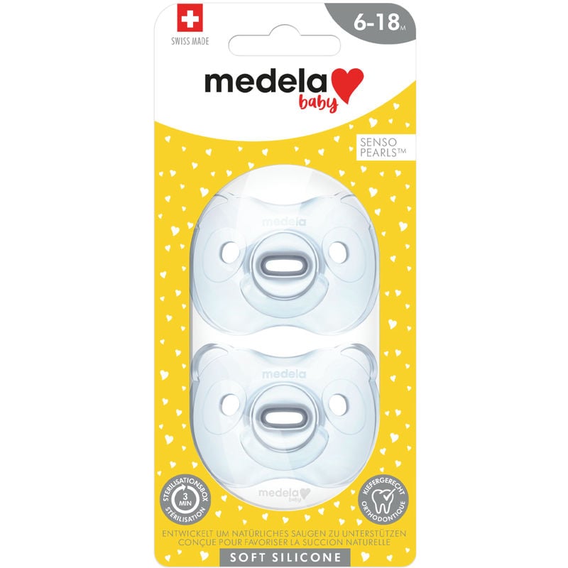 SOFT SILICONE One-Piece Pacifier for Natural Suckling - BPA Free - CTC ...